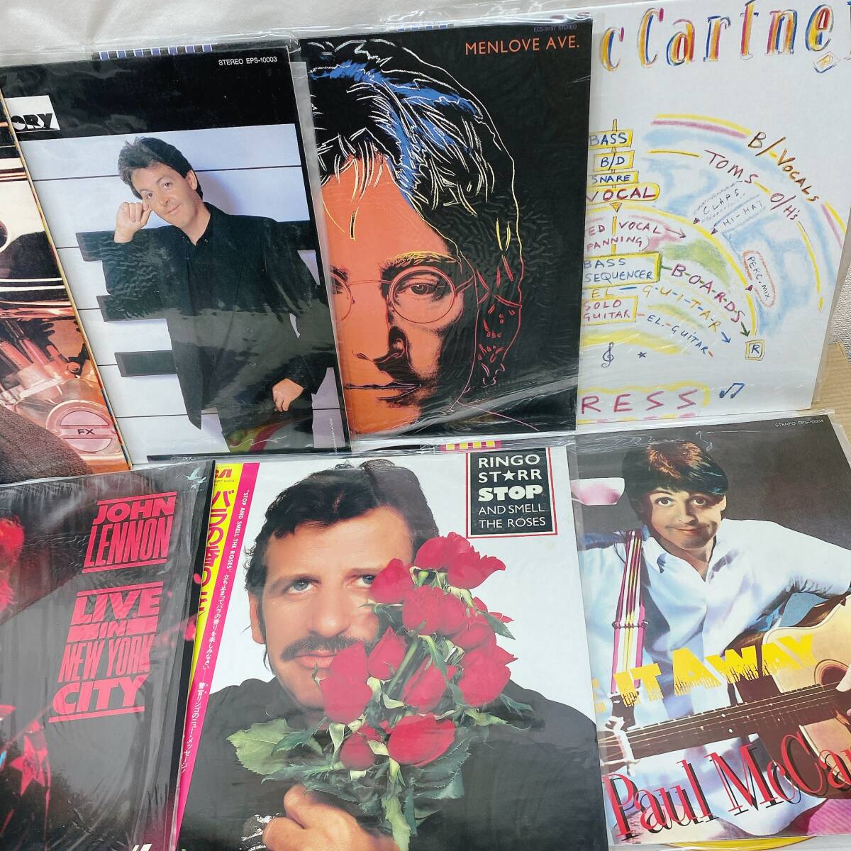 Yahoo!オークション - 【04】まとめて LP LD 音楽 中古 ジョンレノン ...