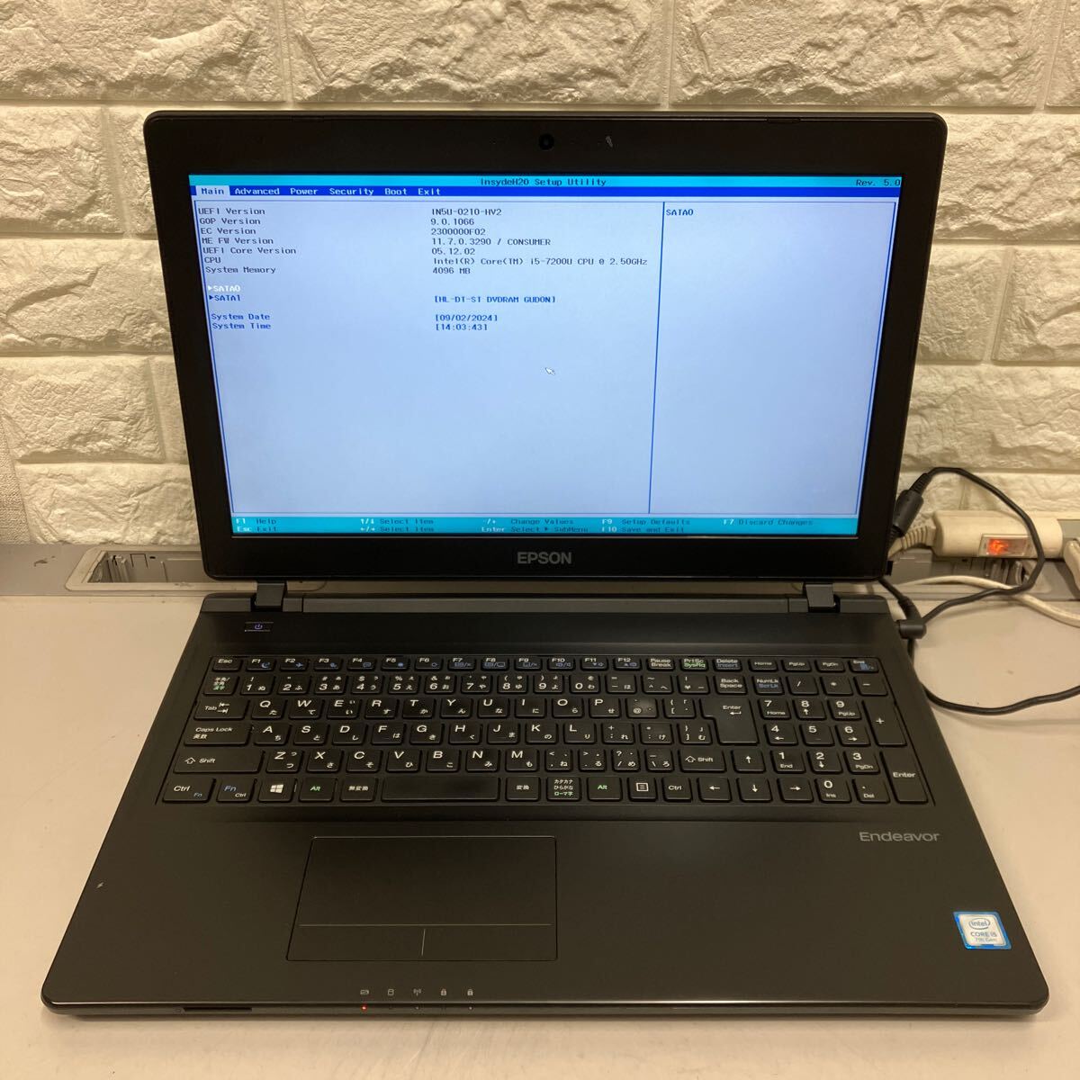 Yahoo!オークション - W135 EPSON ENDEAVOR NJ4100E Core i5 7200U メ...