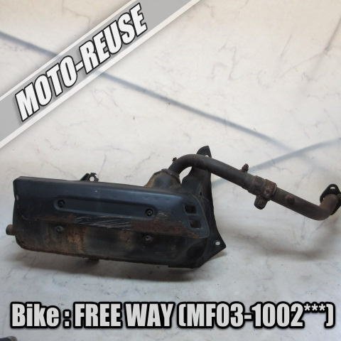 Yahoo!オークション - 【FREEWAY フリーウェイ MF03】純正マフラー 穴...