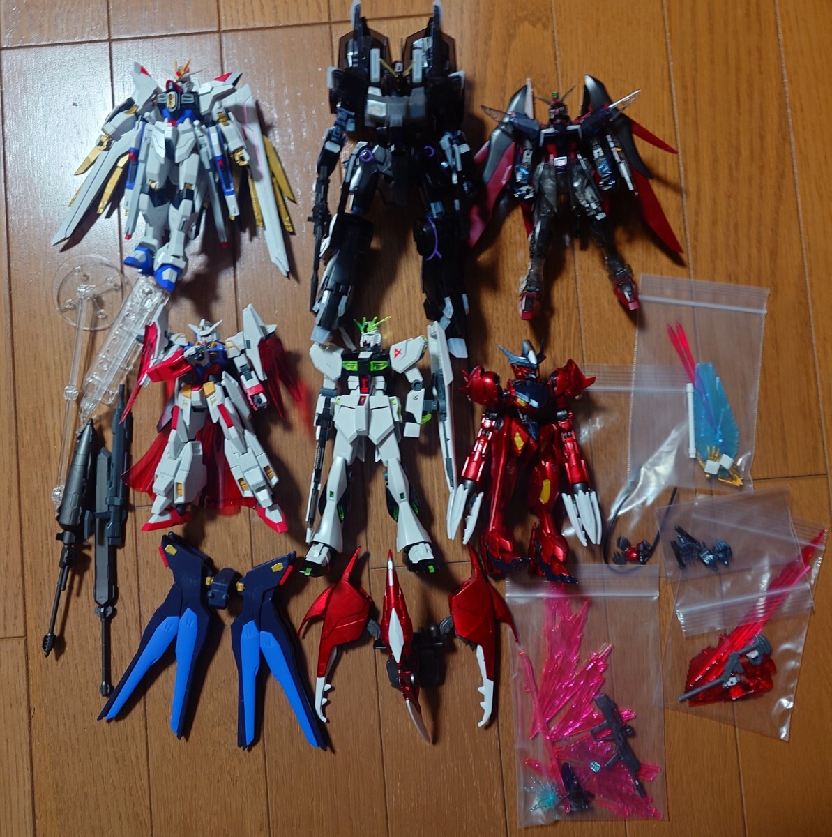 Yahoo!オークション - ガンプラ HG EG 組済みジャンク品セット 限定 マ...