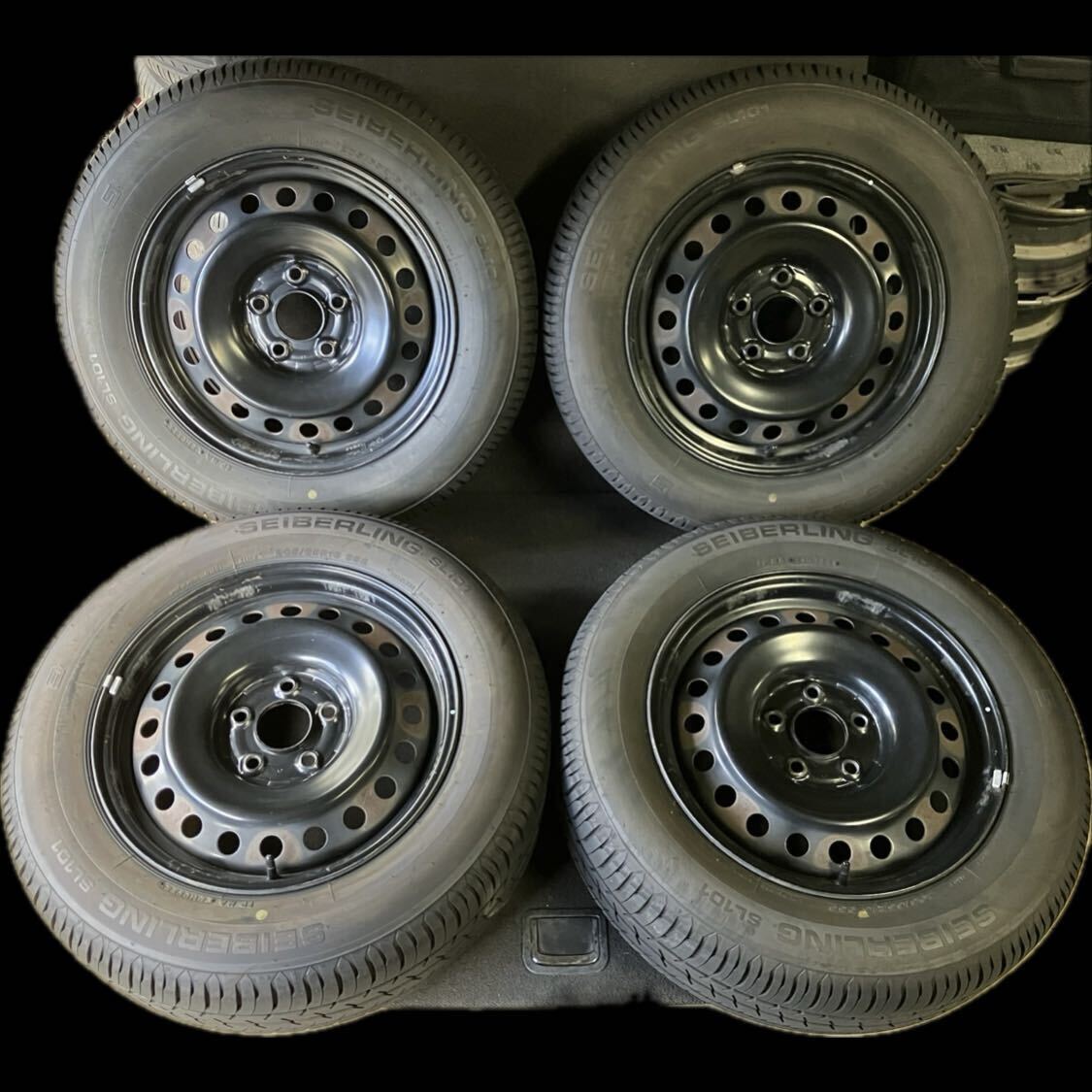 Yahoo!オークション - 2024年製.国産タイヤ付 ティアナ 205/65R16 6.5J...