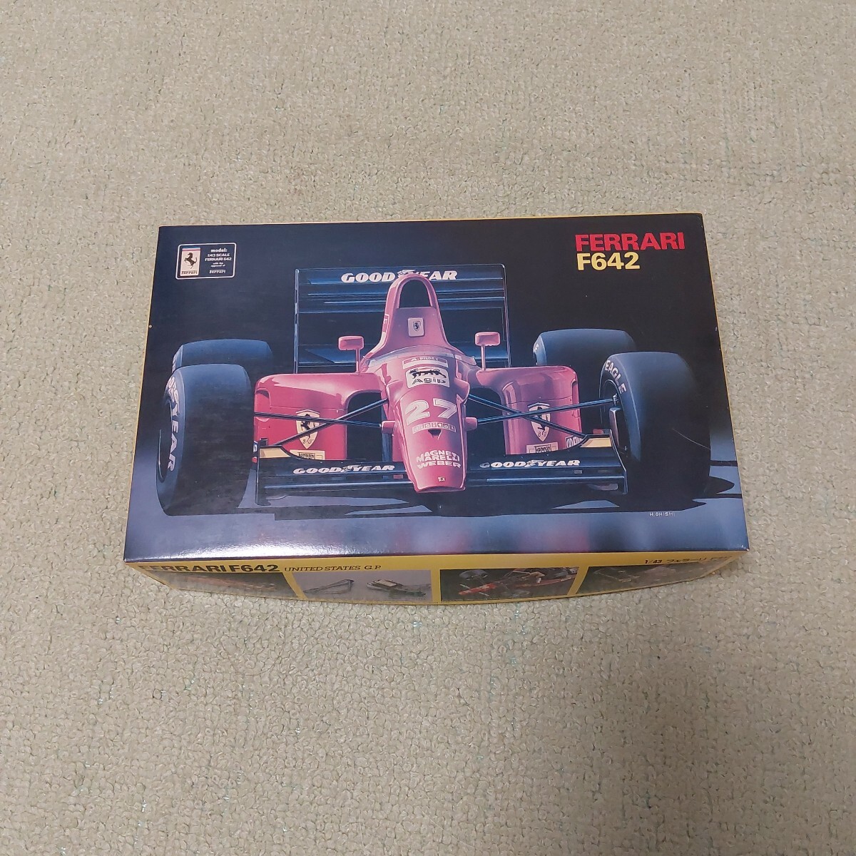 Yahoo!オークション - ロッソ 1/43 フェラーリ F642 訳有り