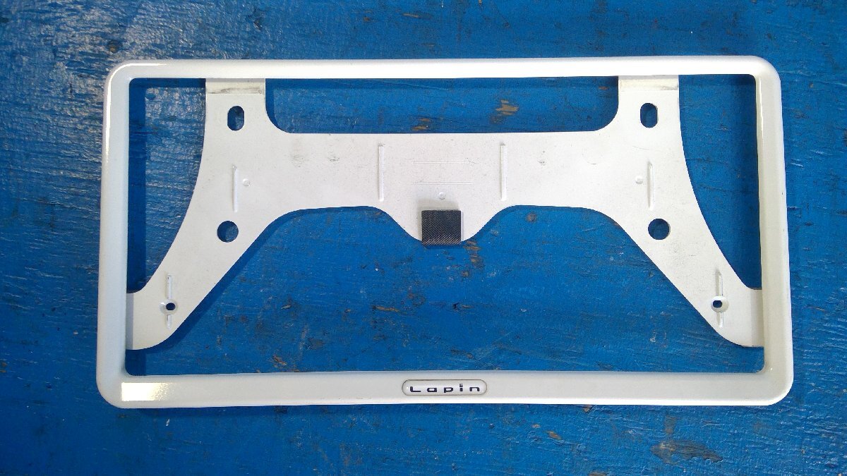 S スズキ アルト ラパン HE33S 純正オプション ナンバーフレーム 白ナンバーフレーム 流用に HE21S HE22S ラパンLC(純正品)｜売買されたオークション情報、yahooの商品 ...