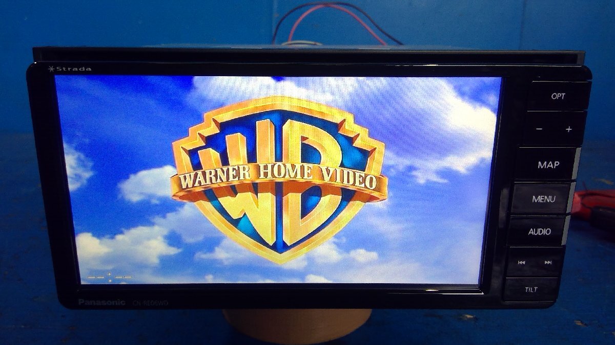 S Panasonic パナソニック Strada ストラーダ CN-RE06WD メモリーナビ 2019年地図データ CD DVD Bluetooth 地デジ FM AM(メモリーナビ ...