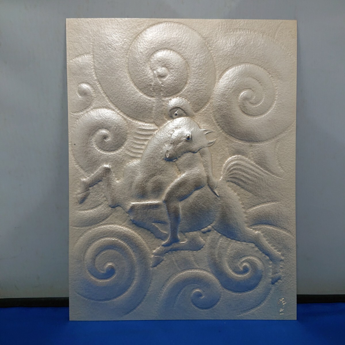 Yahoo!オークション - 純銀製 Silver 彫金家 金工作家 山脇洋二 328g ...