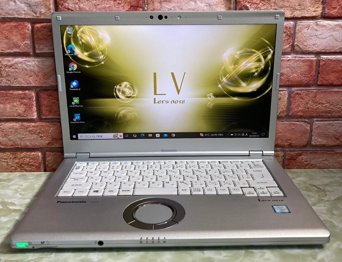 Yahoo!オークション - 1円～ Panasonic Let's note LV7 / Core i5 8350...