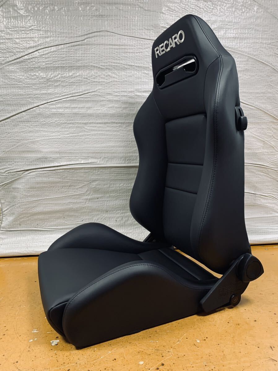 Yahoo!オークション - 27.28. レカロ RECARO 2脚セット SR-3 黒フェイ...