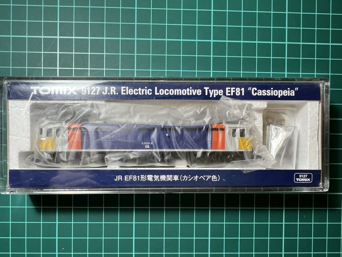 Yahoo!オークション - TOMIX JR EF81形電気機関車 (カシオペア色) 9127...