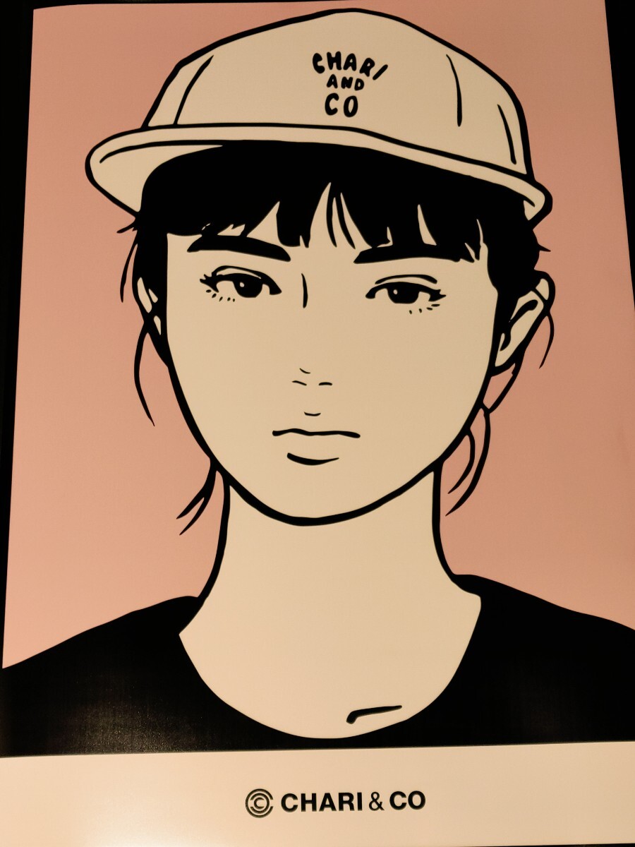 Yahoo!オークション - ピンク KYNE ポスター CHARI&CO A1サイズ