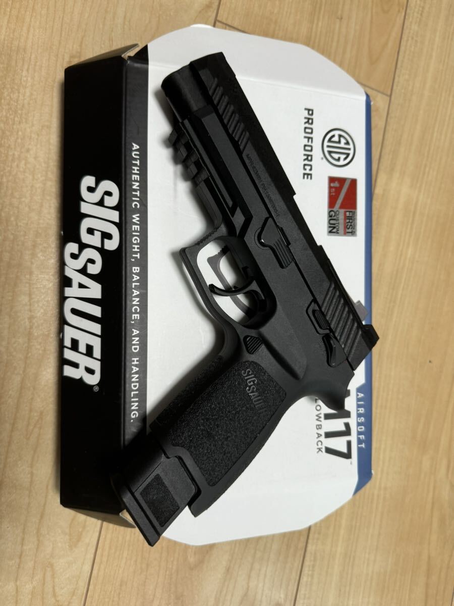 Yahoo!オークション - SIG AIR M17 CO2 BLACK