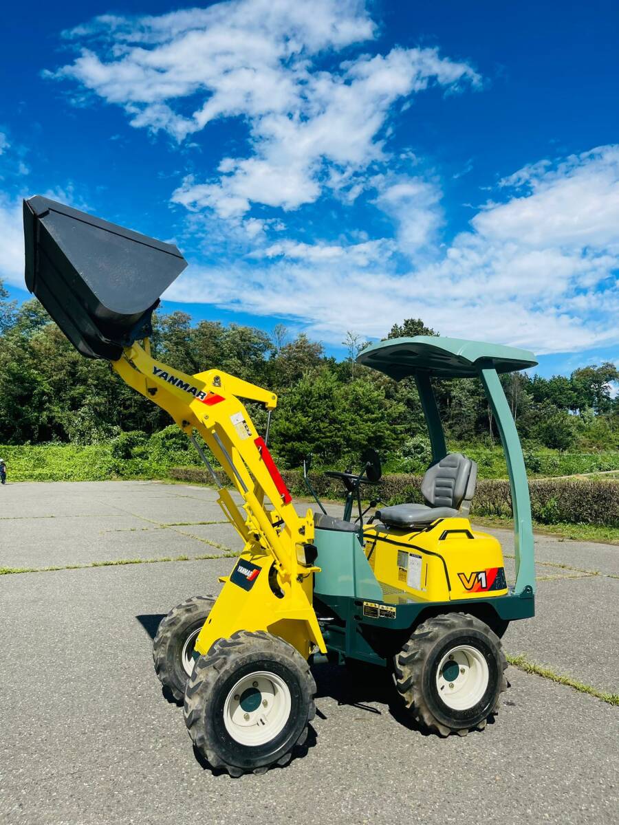 Yahoo!オークション - 長野県発 ヤンマー ホイールローダー Vi-1 813H...