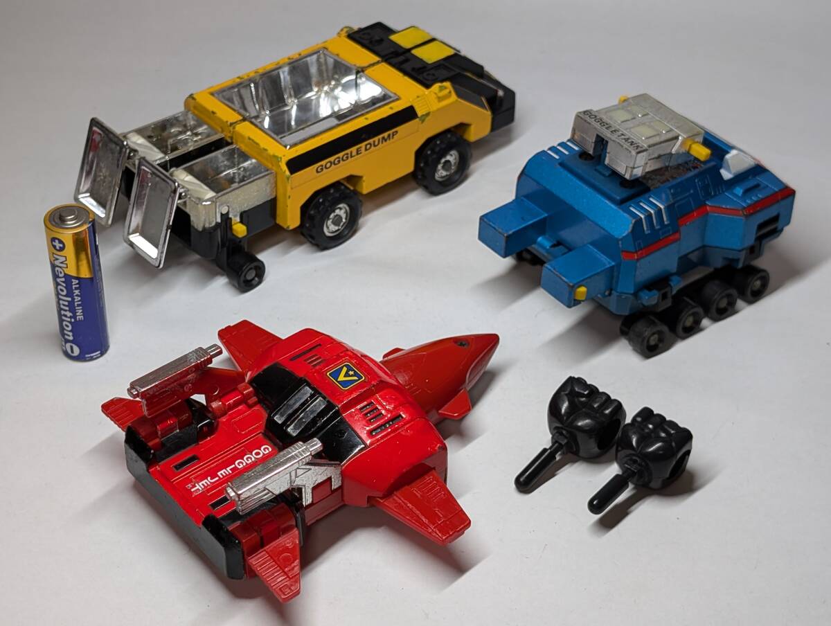 Yahoo!オークション - ポピー DX超合金 大戦隊ゴーグルファイブ ゴーグ...