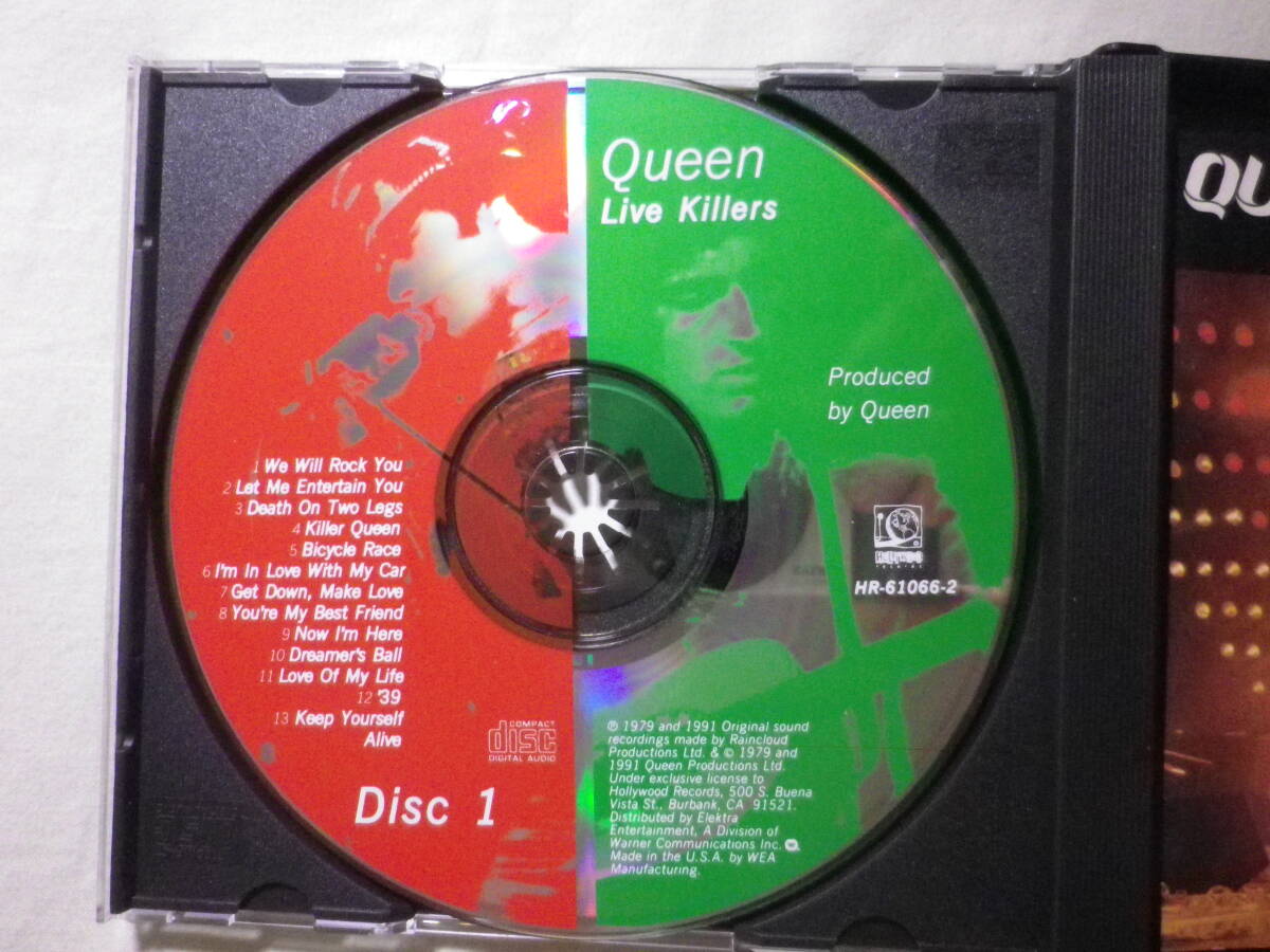 Yahoo!オークション - 『Queen/Live Killers(1979)』(1991年再発盤 HOL...