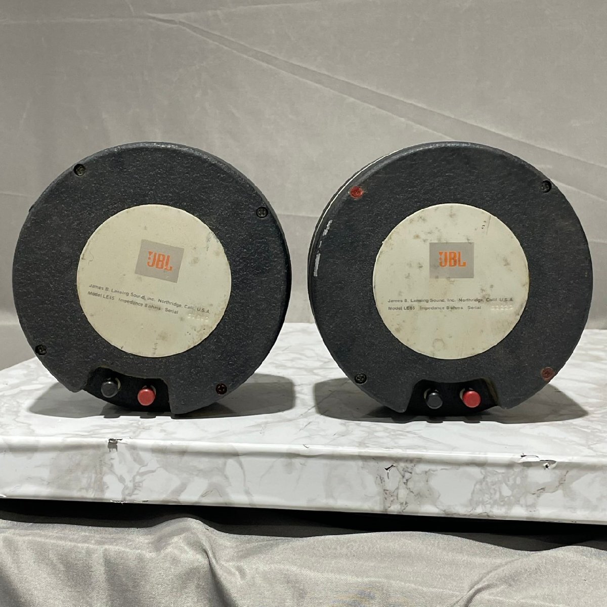Yahoo!オークション - JBL LE85 ドライバーユニットペア