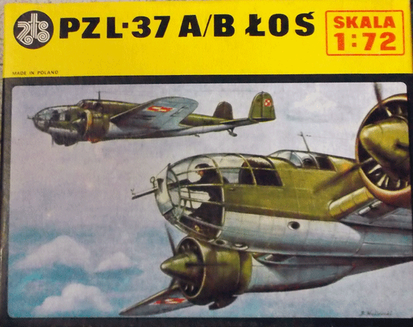 Yahoo!オークション - ZTS 1/72 PZL-37 A/B LOS(大鹿 ロス)ポーランド...