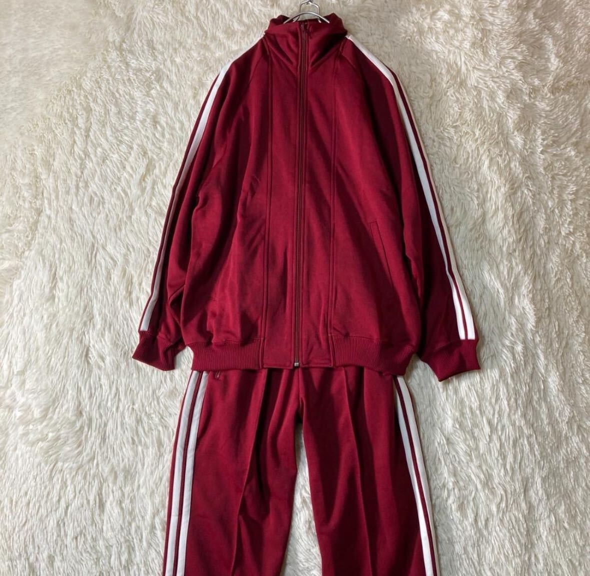 アパレル】 美品 90s 日本製 トラックジャケット セットアップ アパレル】 美品 90s 日本製 トラックジャケット セットアップ