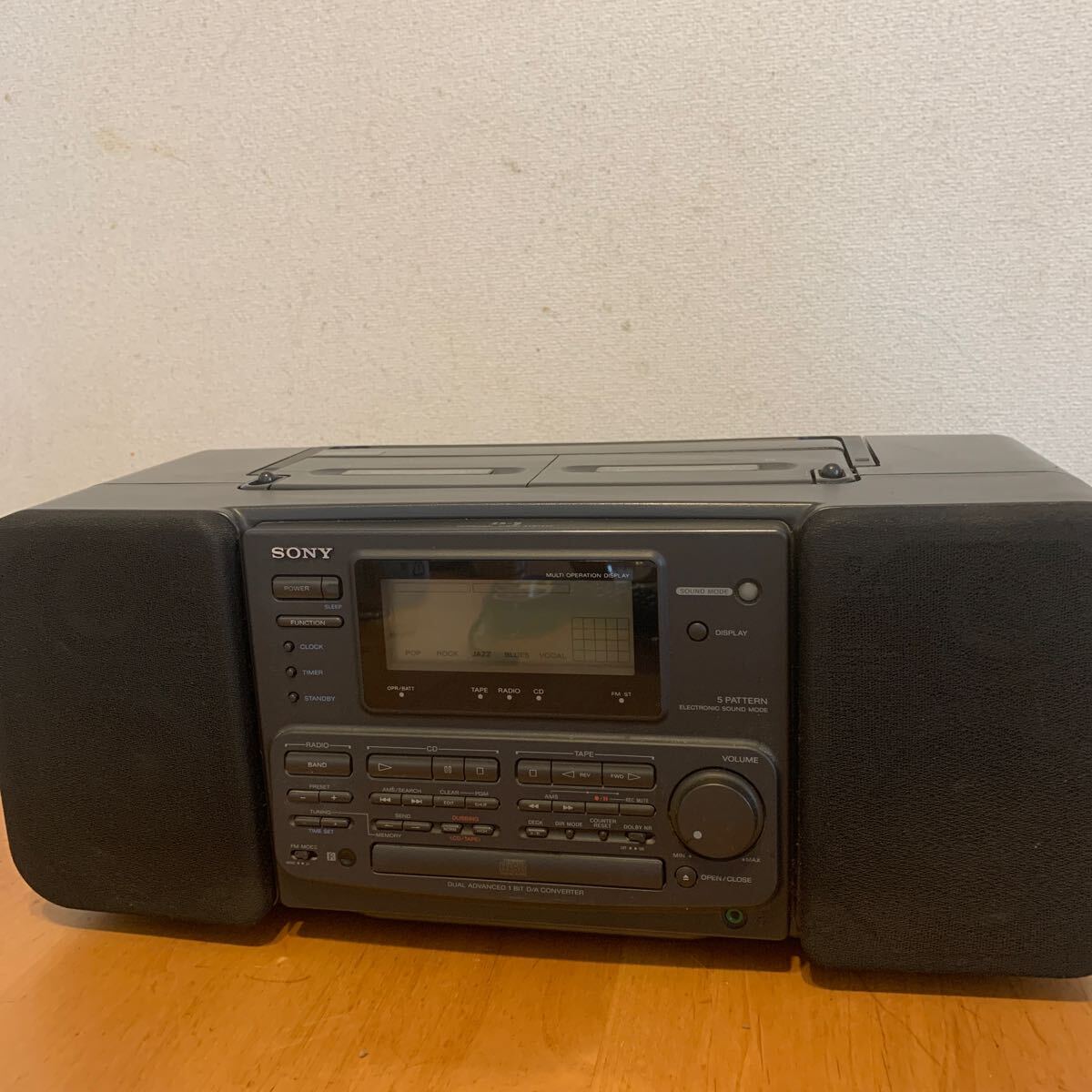 Yahoo!オークション - SONY ソニー PERSONAL AUDIO SYSTEM ZS-5 CDラジ...