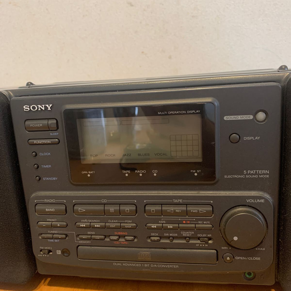 Yahoo!オークション - SONY ソニー PERSONAL AUDIO SYSTEM ZS-5 CDラジ...