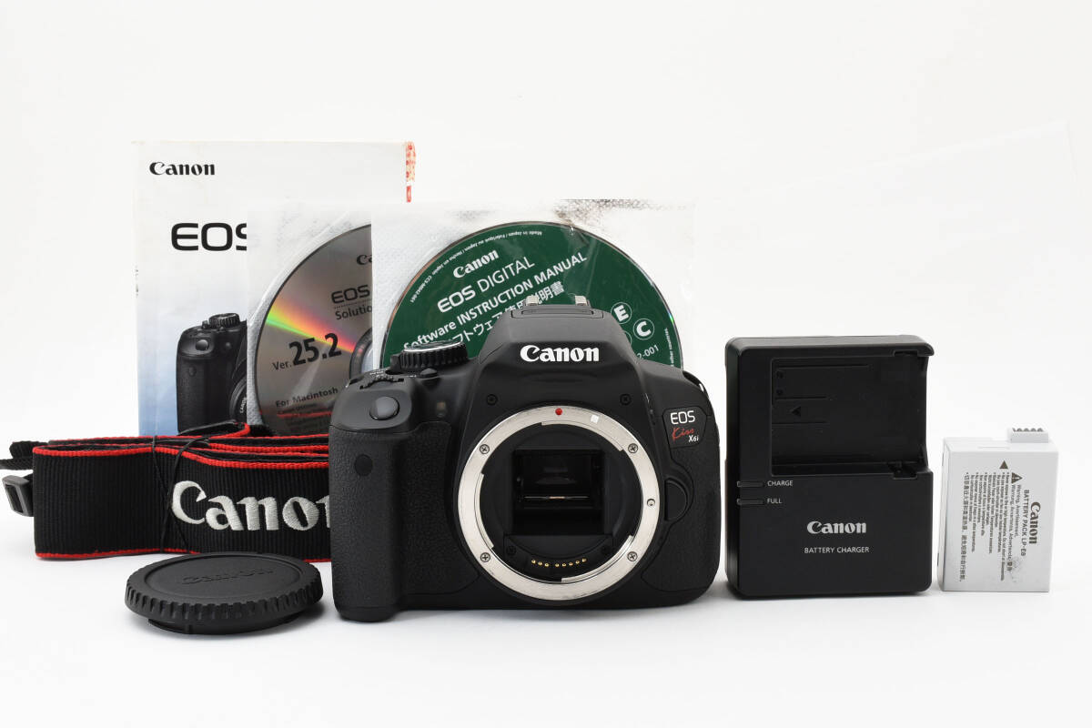 Yahoo!オークション - Canon EOS kiss X6i Body キヤノン デジタル一眼...