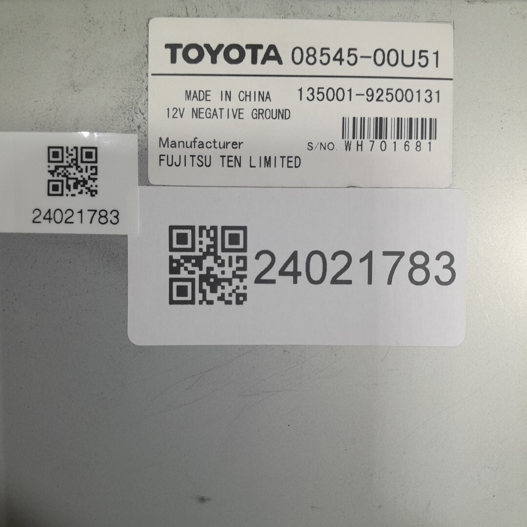 Yahoo!オークション - トヨタ純正ナビ NSCT-W61(管理番号 24021783)セ...