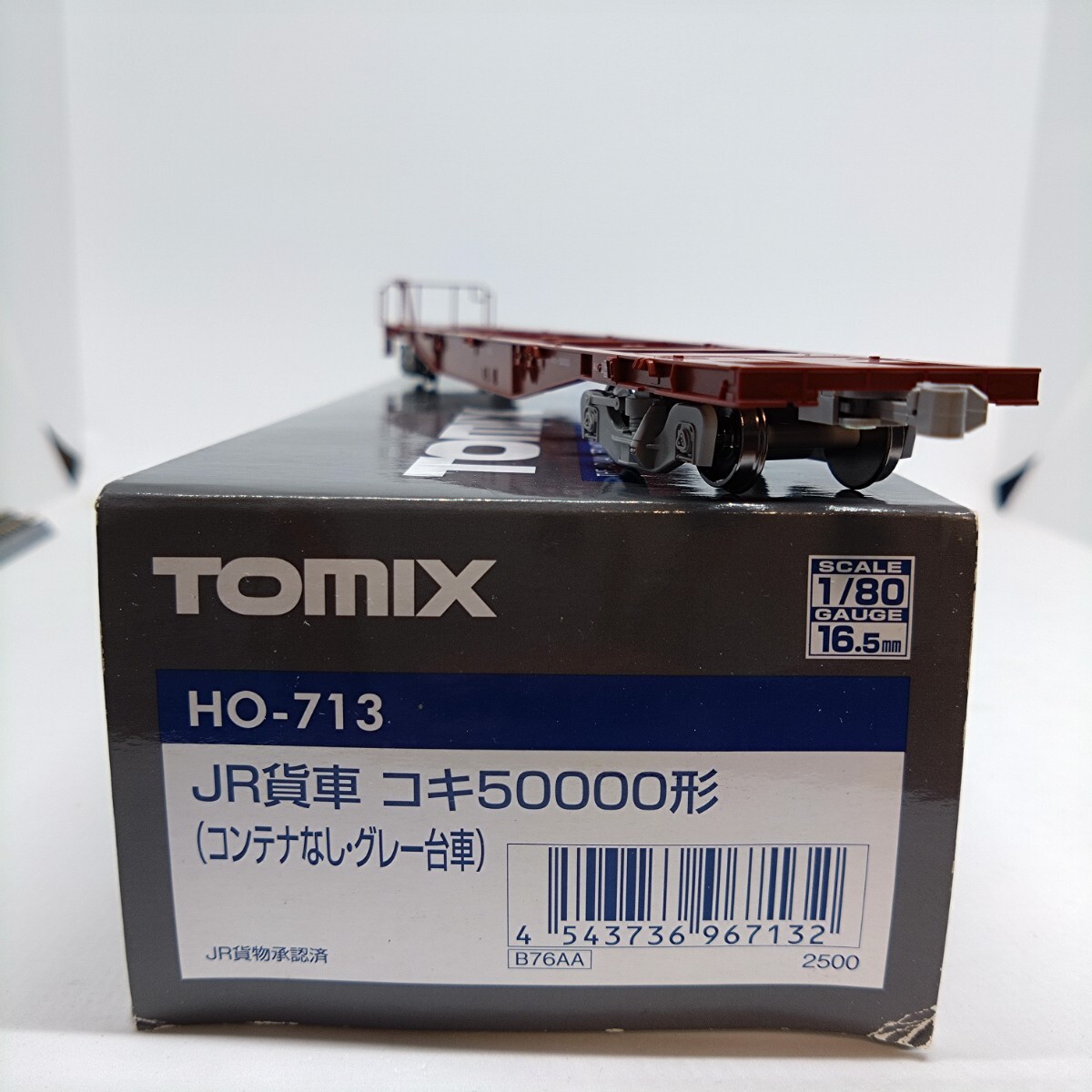 Yahoo!オークション - tomix HO-713 JR貨車 コキ50000形 コンテナなし ...