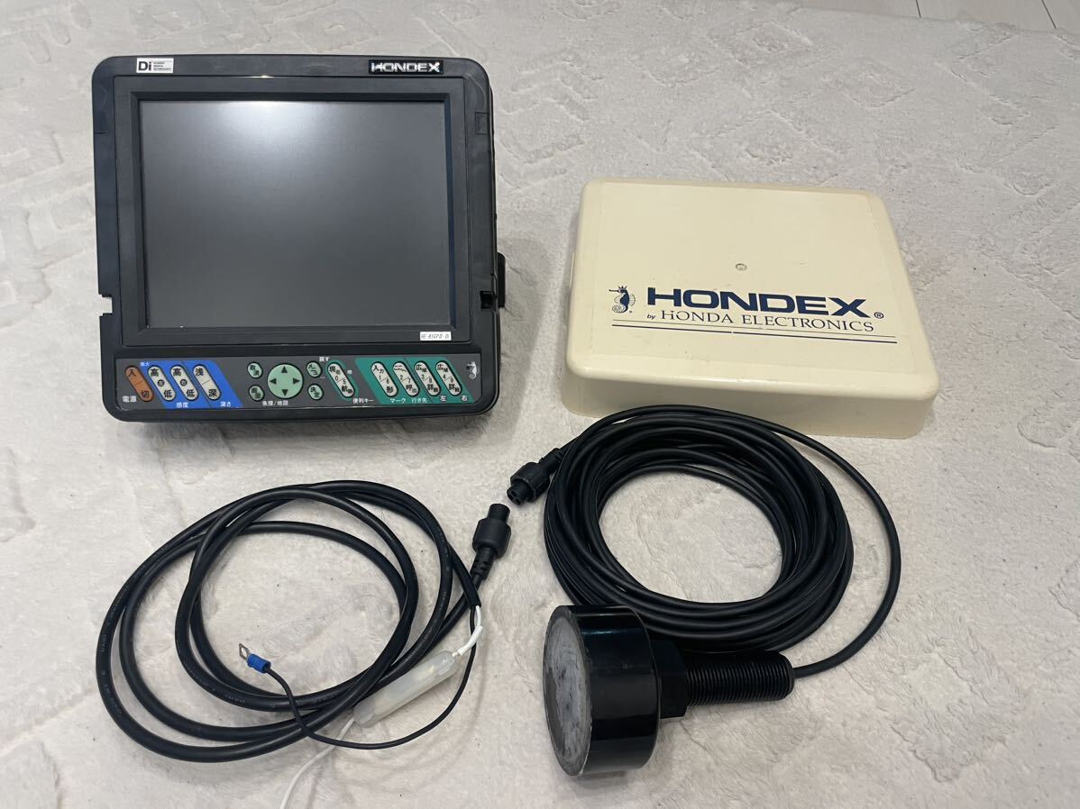 Yahoo!オークション - HONDEX HE-81GPⅡ-Di GPS魚探
