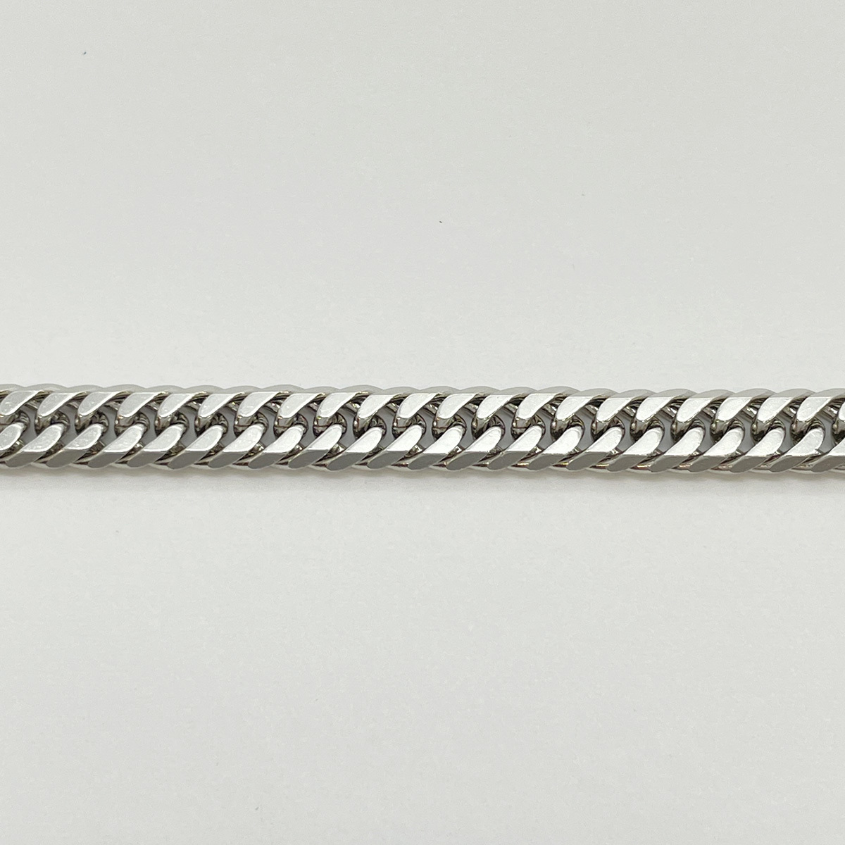 Yahoo!オークション - 【4khp253】喜平 Pt850 ネックレス/6面/ダブル/5...