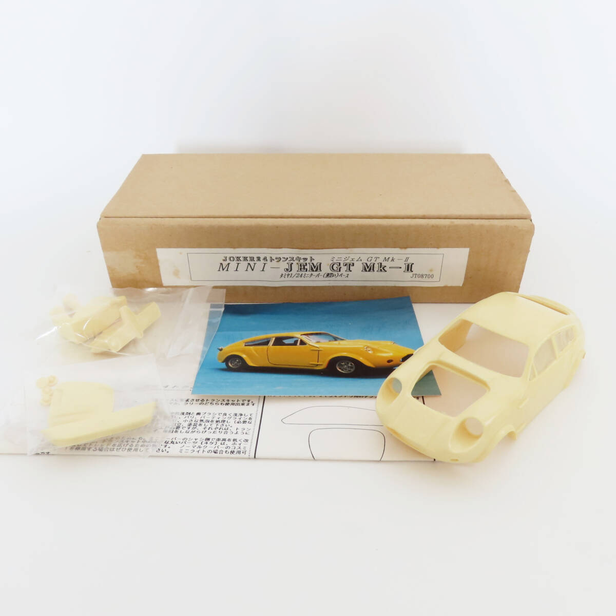 Yahoo!オークション - K09-A05 未組立 JOKER 1/24 MINI-JEM GT Mk-Ⅱ ...
