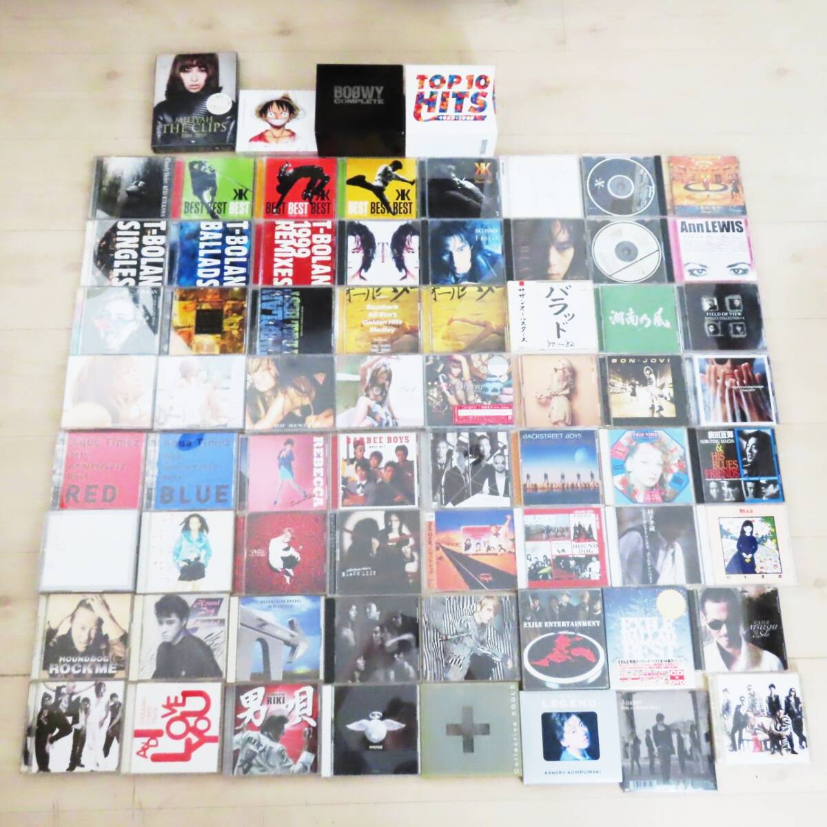 Yahoo!オークション - T09 CD DVD まとめ BOOWY 吉川晃司 サザンオール...