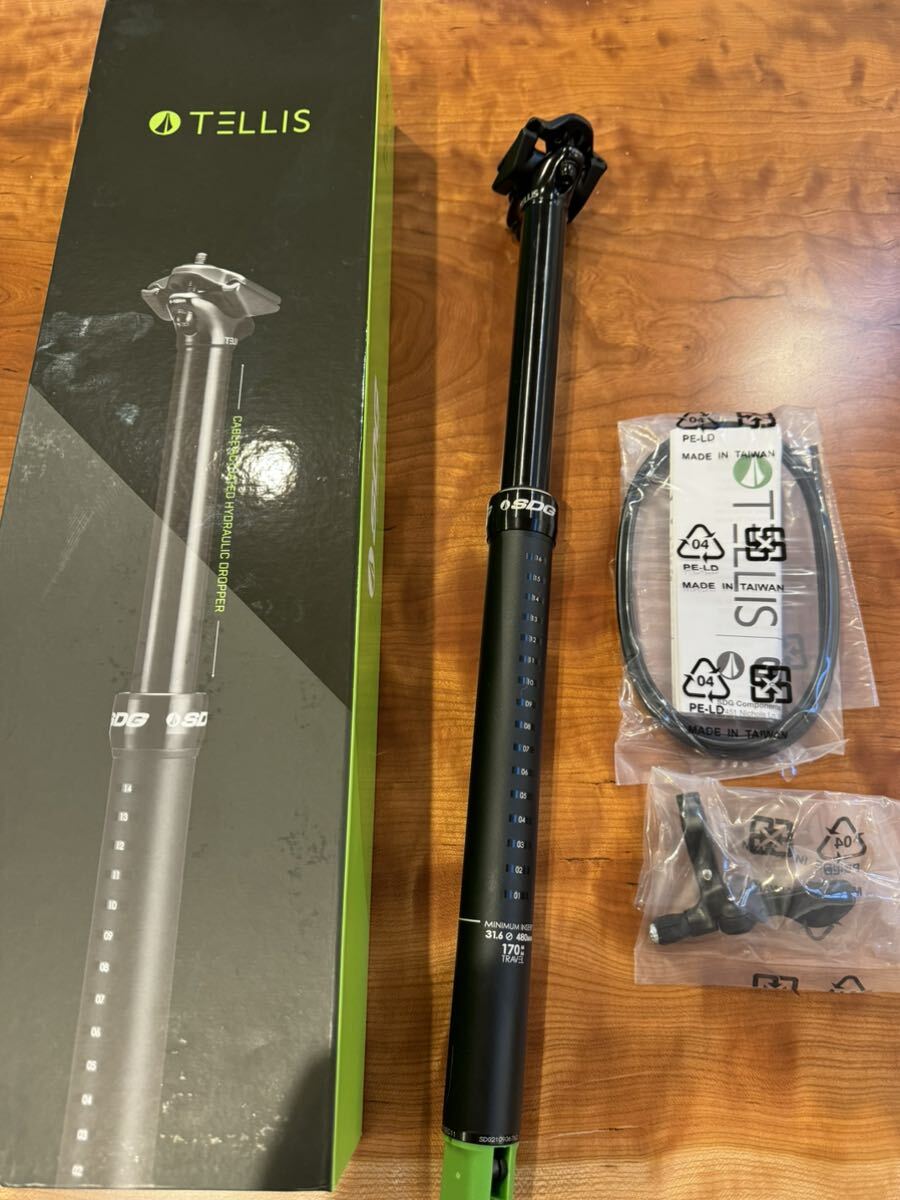 Yahoo!オークション - SDG TELLIS ドロッパーシートポスト 31.6mm 170m...