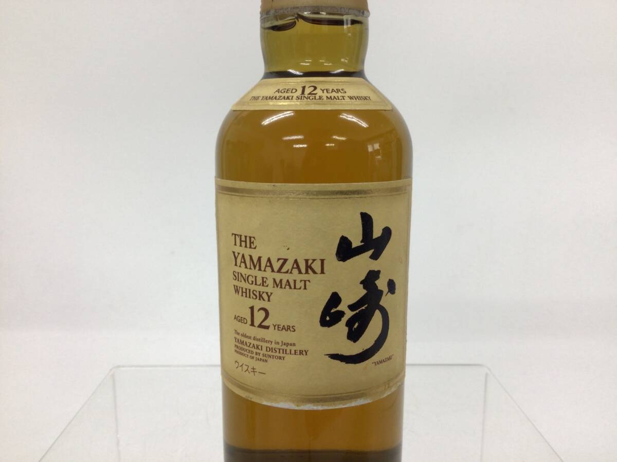ウイスキー サントリー 山崎 12年 シングルモルト ベビーボトル 180ml 重量番号:1 33(日本)｜売買されたオークション情報、yahooの商品情報をアーカイブ公開 - オークファン ...