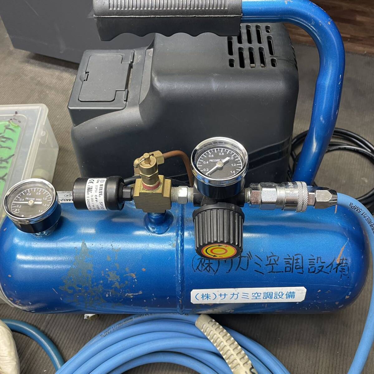 Yahoo!オークション - 藤原産業 PUMA AM02-04N オイルレスエアーコンプ...