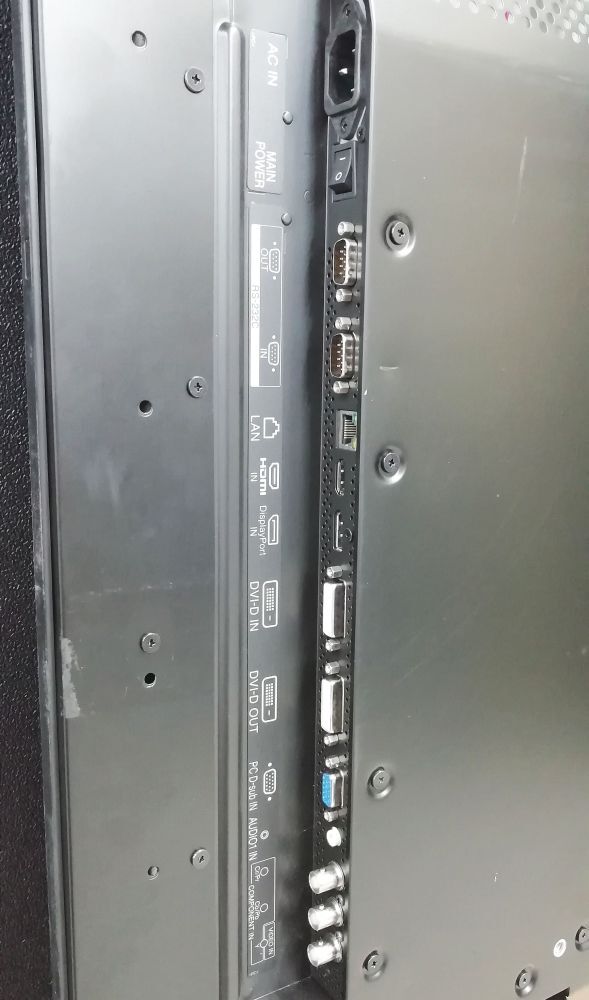 Yahoo!オークション - SHARP 55型 インフォメーションディスプレイ PN-...