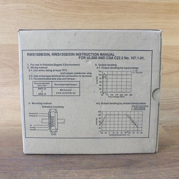 Yahoo!オークション - 未使用）TDK ラムダ RWS150B-24 スイッチング電...