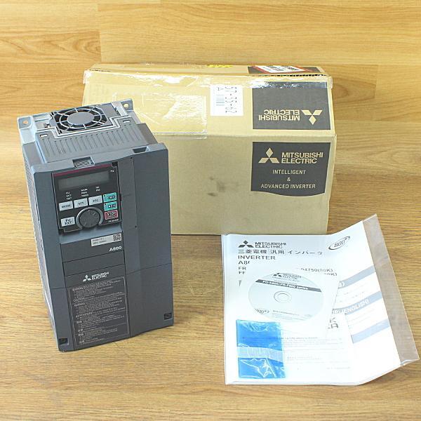 未使用)三菱 FR-A820-1.5K-1 インバータ 2馬力 3相200V 電材・配電 未使用)三菱 FR-A820-1.5K-1 インバータ 2馬力 3相200V 電材・配電