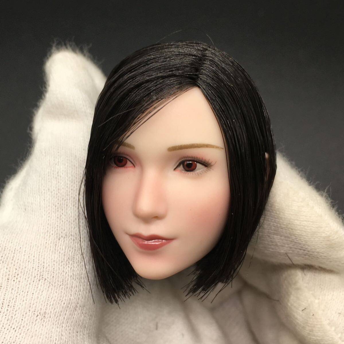 Yahoo!オークション - B65 1/6 フィギュア ヘッド 女性ヘッド 植毛タイ...