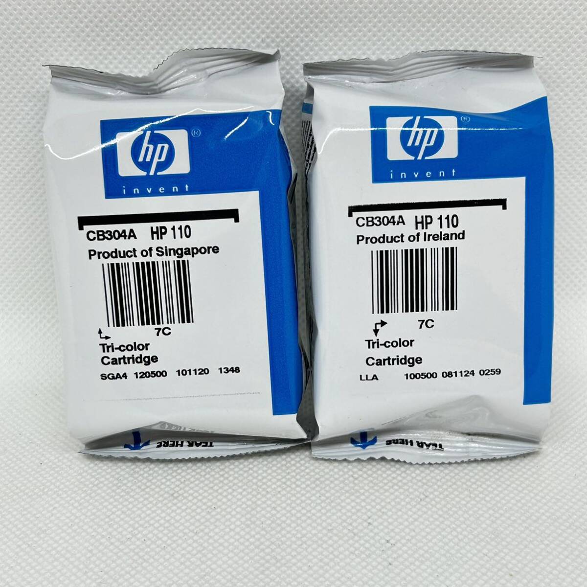 Yahoo!オークション - HP 110 CB304A 3色カラーインク 純正インクカー...