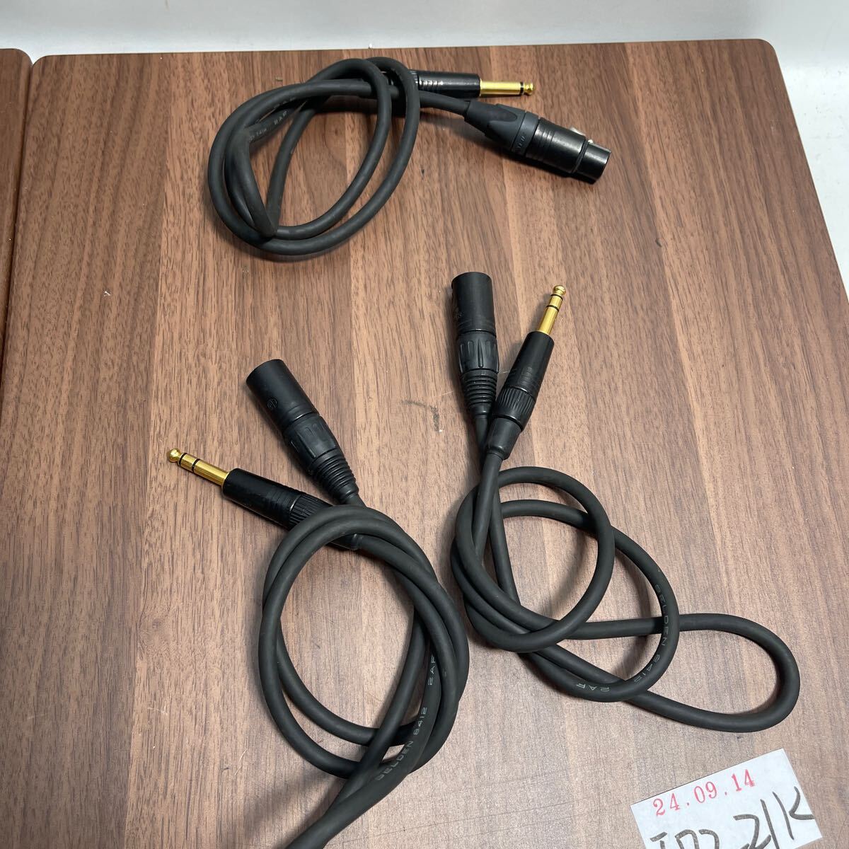 Yahoo!オークション - 「I72_21K」BELDEN ベルデン 8412 XLR(オス)-フ...