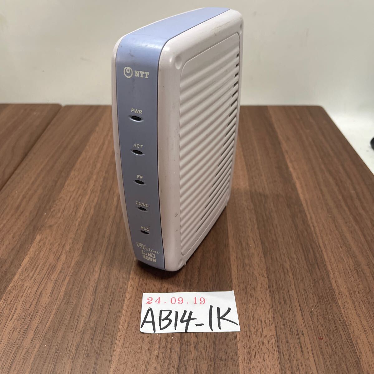 AB14_1K 現状品 NTT東 INSメイトV30slim P ターミナルアダプタ ISDNルーター 電源アダプター無し 本体のみ 240919(NTT)｜売買されたオークション情報 ...