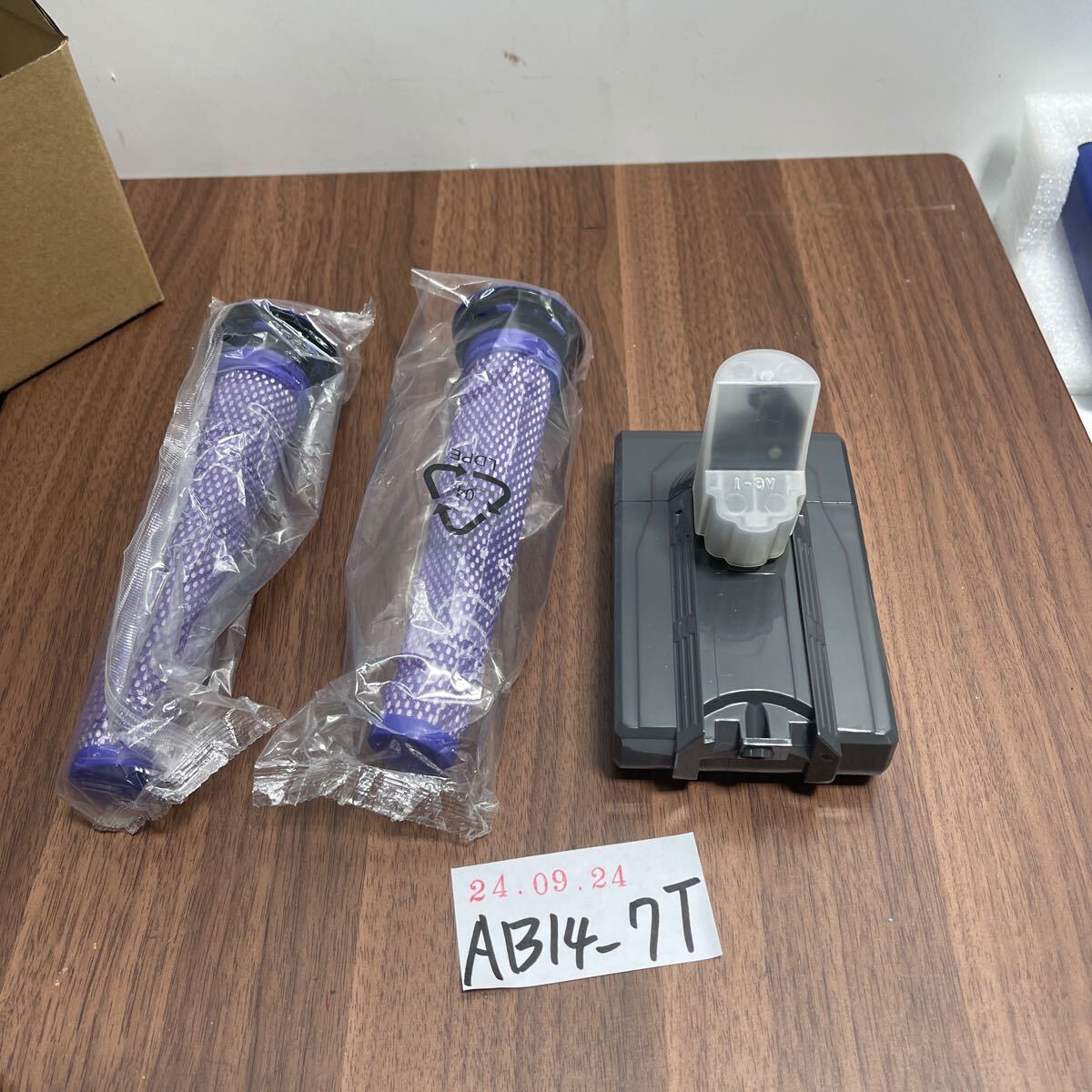 Yahoo!オークション - 「AB14_7T」フィルター付き DC62用 互換 21.6V 3...