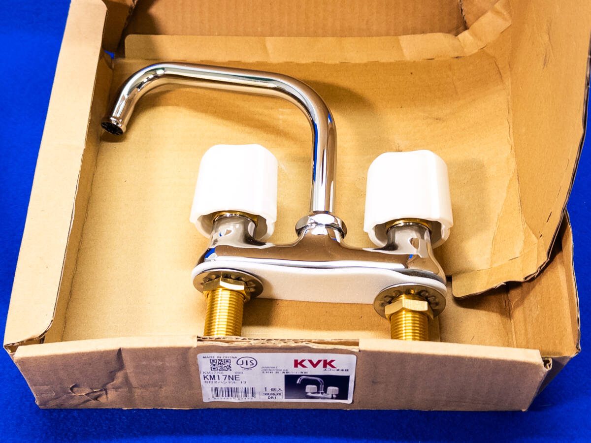 3Q売切 税無し KVK 流し台2ハンドル混合栓 KM17NE キッチン 水栓金具 展示品 0917-2(キッチン蛇口、水栓)｜売買されたオークション情報、yahooの商品情報をアーカイブ公開 ...
