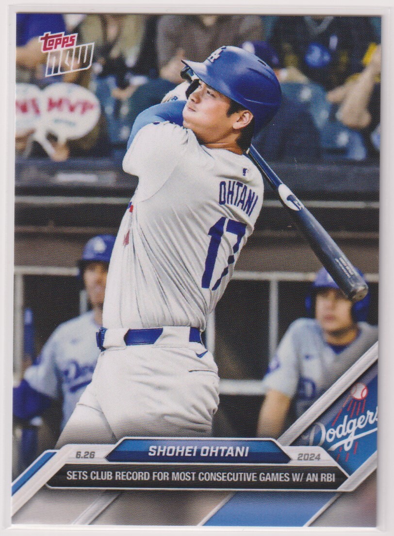 Yahoo!オークション - MLB SHOHEI OHTANI 2024 TOPPS NOW Card No. 351...