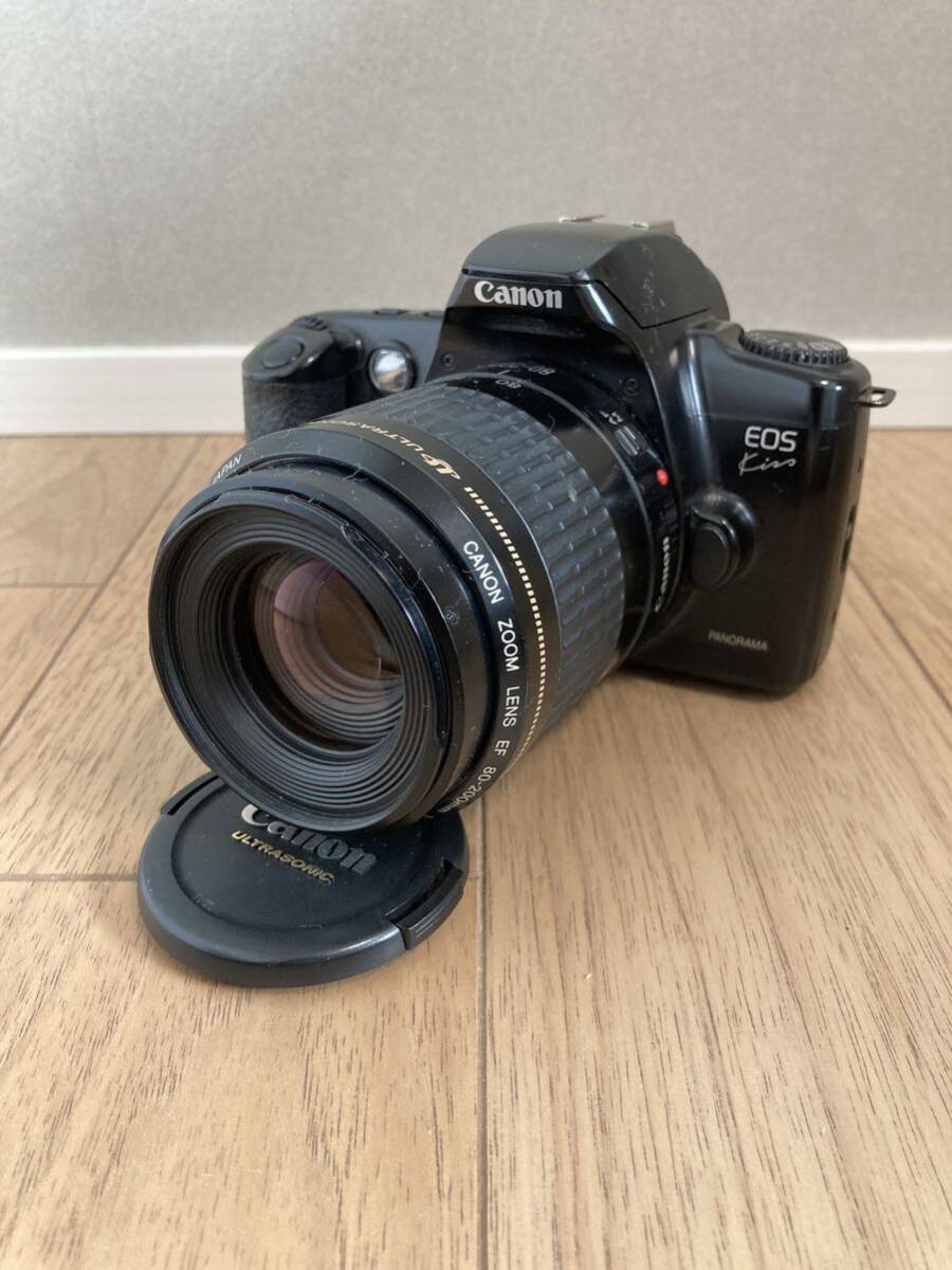 Yahoo!オークション - 【Canon】EOS Kiss PANORAMA／EF 80-200mm 1 4.5...