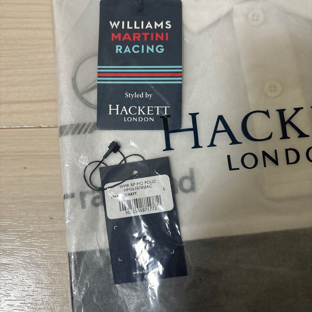 Yahoo!オークション - 新品未開封 HACKETT LONDON F1 Willliams MARTI...