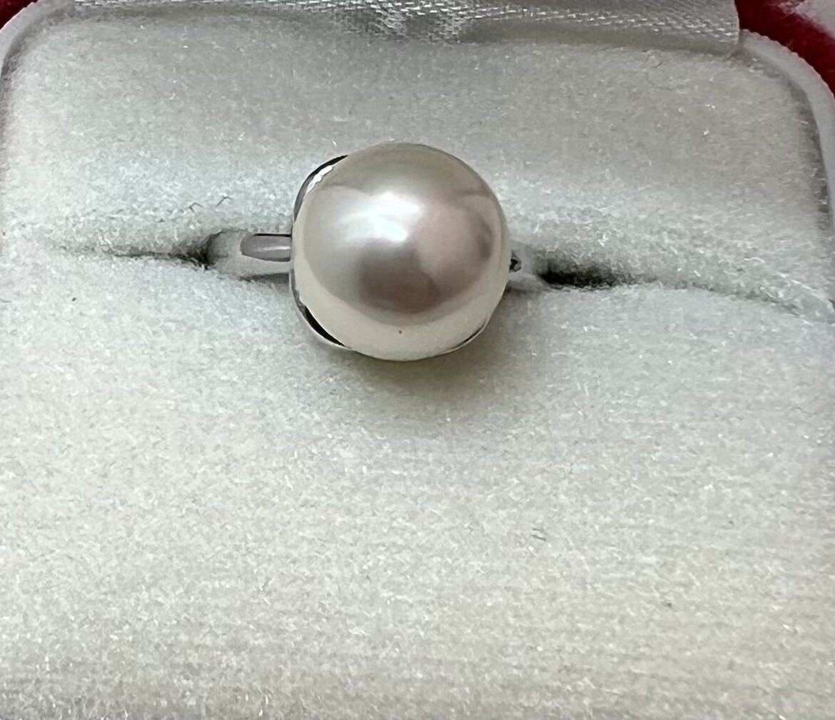 Yahoo!オークション - −290 WINK PEARL ウインクパール リング 925 SI...