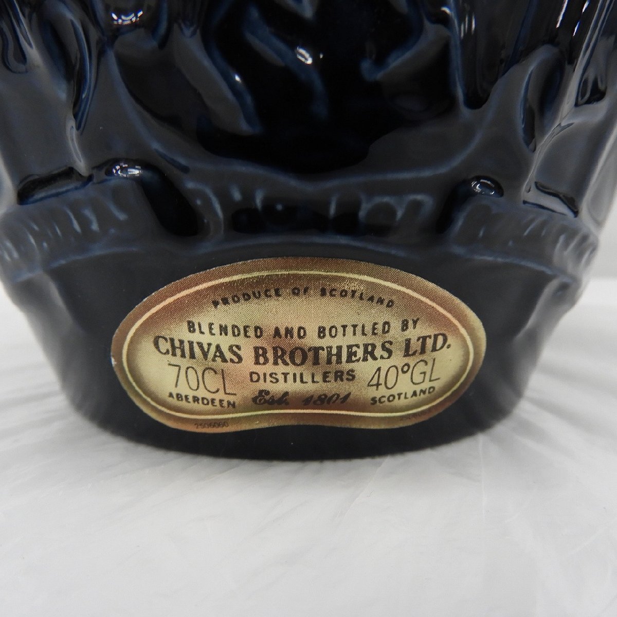 1円 未開栓 ROYAL SALUTE ロイヤルサルート 21年 青 陶器ボトル ウイスキー 700ml 40％ 1310g 11657437 0914(スコッチ)｜売買されたオークション情報 ...