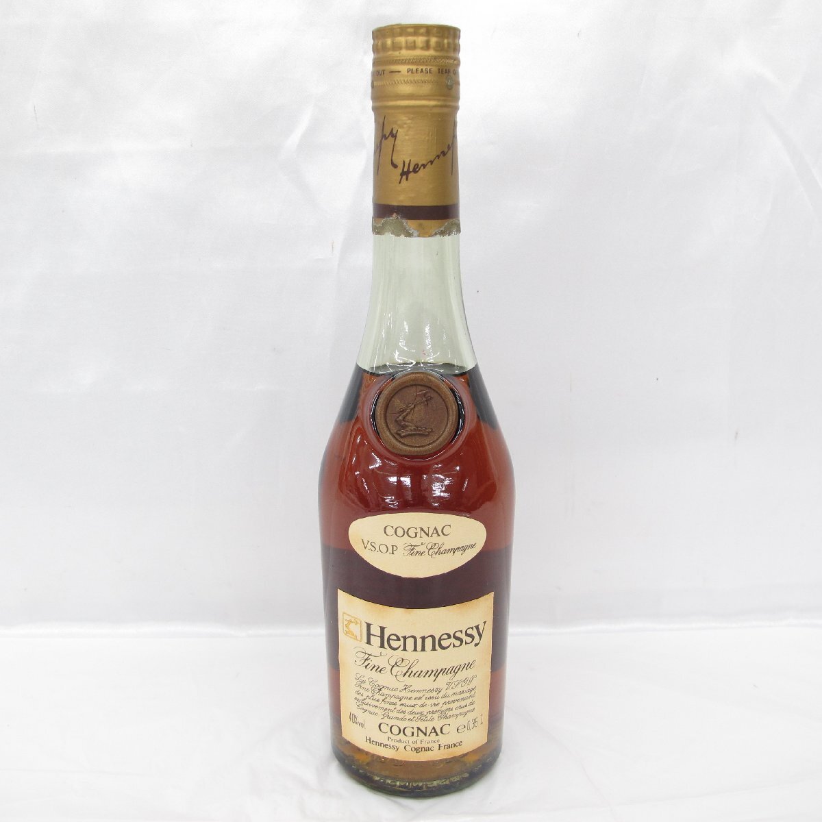 1円 未開栓 Hennessy ヘネシー VSOP ファインシャンパーニュ ハーフ スリム/グリーンボトル ブランデー 350ml 40% 11656823 0916(ヘネシー)｜売買された ...
