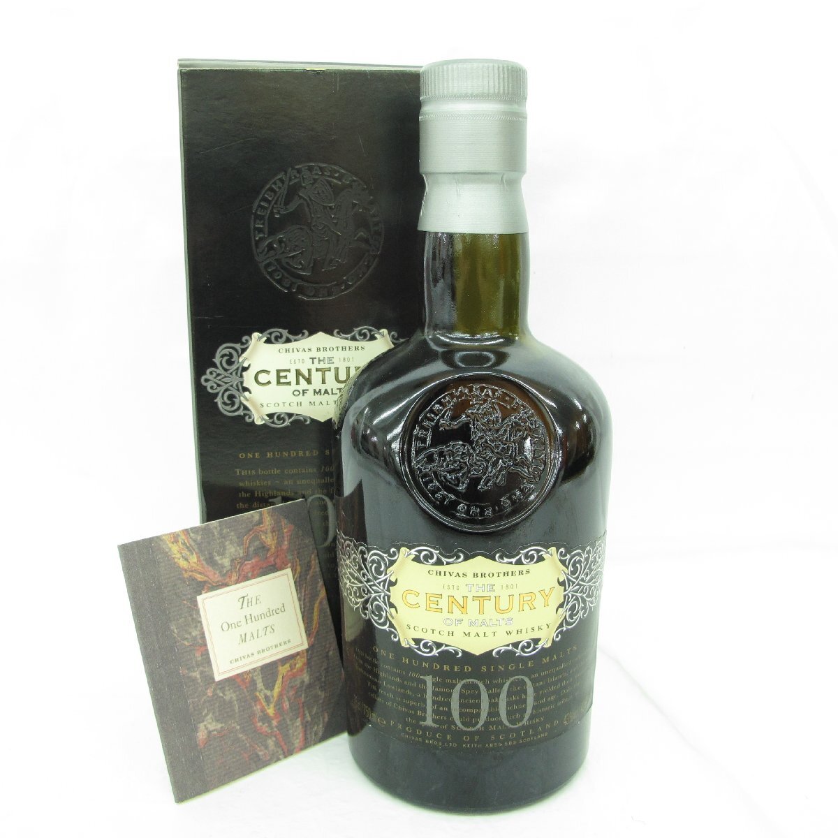 未開栓 CHIVAS BROTHERS シーバス ブラザーズ センチュリー オブ モルト 100 ウイスキー 750ml 43% 箱/ASSI 付 11673947 0921(スコッチ)｜売買 ...