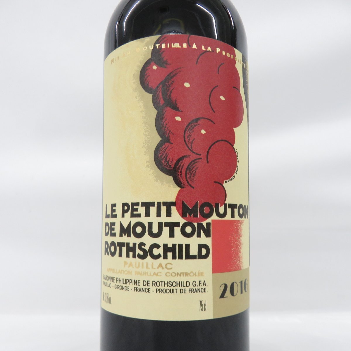 未開栓 ル プティ ムートン ド ムートン ロートシルト 2016 赤 ワイン 750ml 13.5% 11672109 0922(ポイヤック)｜売買されたオークション情報、yahooの商品 ...