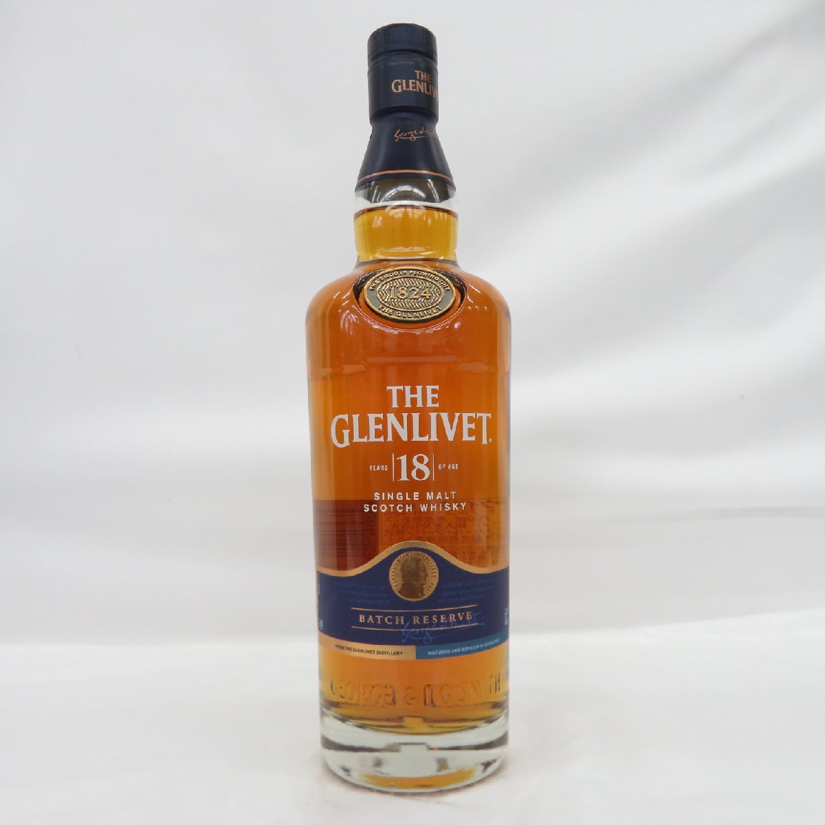 未開栓 THE GLENLIVET ザ グレンリベット 18年 バッチリザーブ シングルモルト ウイスキー 700ml 40% 箱付 11672719 0925(ハイランド)｜売買された ...